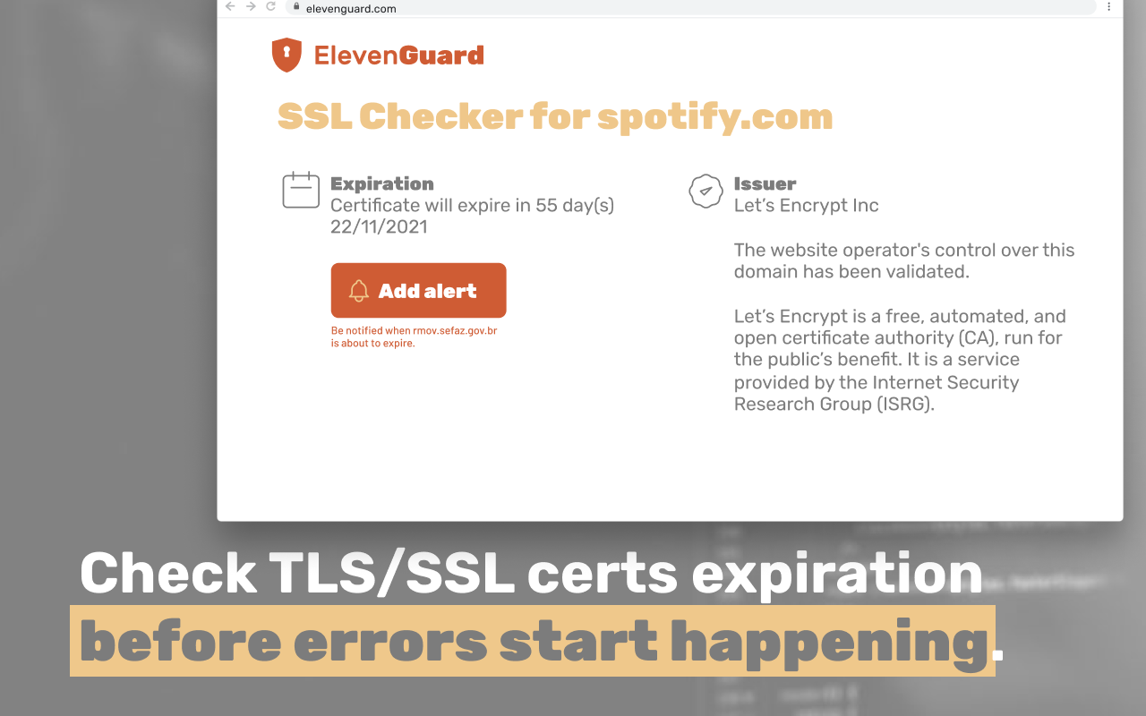 Announcing a new Chrome Extension: One-click SSL/TLS check. - DevOps Squad